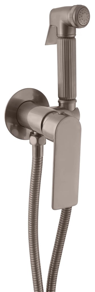 Slezák - RAV Bidetová baterie podomítková NIL - NL143/1MGK, Metal Grey kartáčovaná