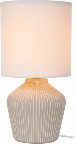 Lucide 47551/81/38 - Stolní lampa FILIZ 1xE14/40W/230V krémová