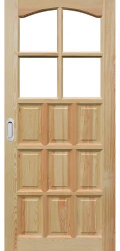 Archo - Posuvné dveře do pouzdra dřevěné dýhované z borovice Lopes 105514