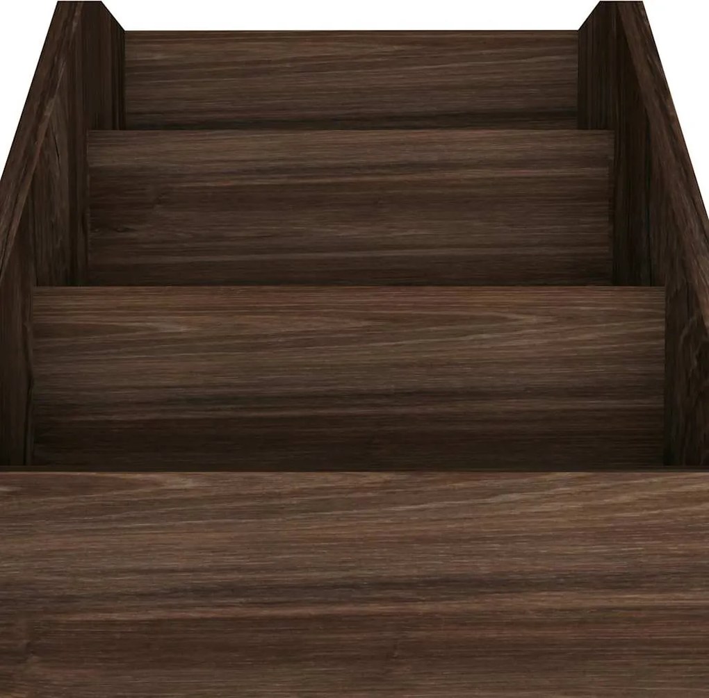 Dětský regál na časopisy kouřový dub 71 x 30 x 78,5 cm kompozit 339520