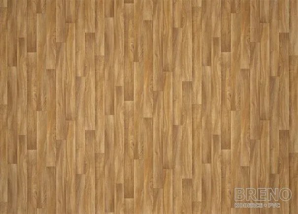 Breno PVC XTREME Golden Oak 690L – medově hnědé dřevo, šíře 200 cm