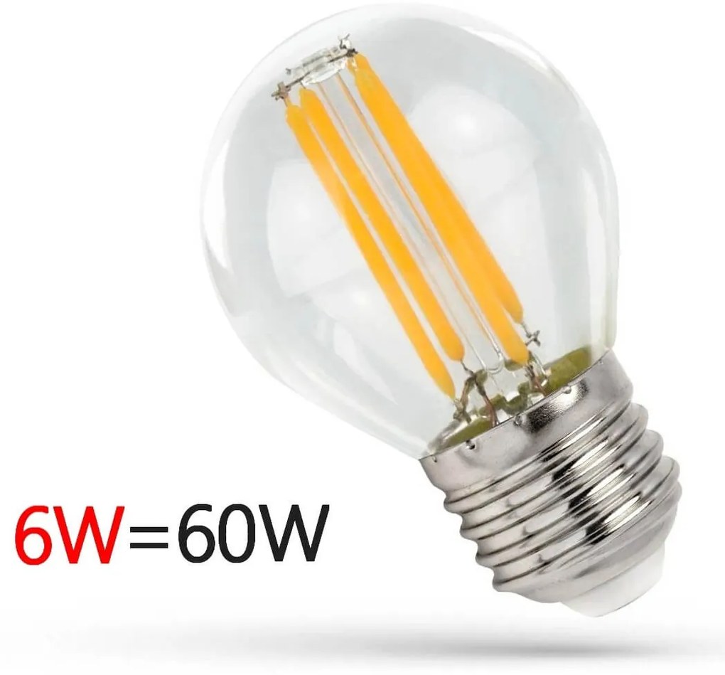 LED žárovka 6W - neutrální barva světla 14397