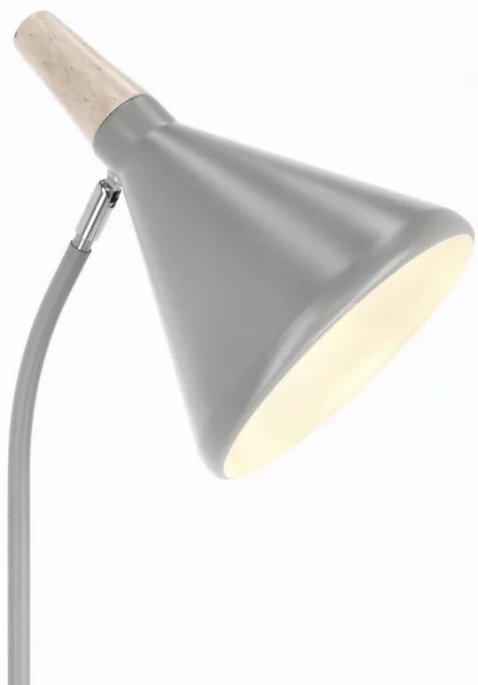BIZZOTTO Stojací lampa BRILL šedá 0827743