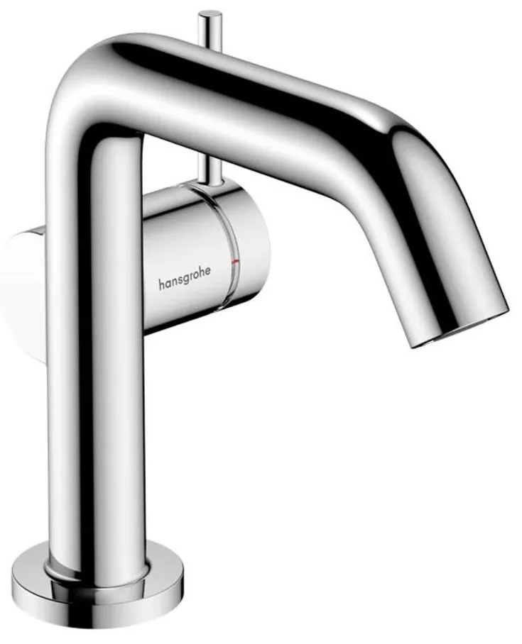 Hansgrohe Tecturis S - Umyvadlová baterie s výpustí Push-Open, CoolStart, EcoSmart, chrom 73322000