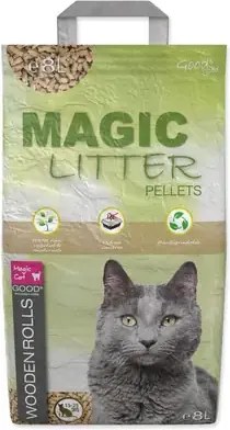 Magic Litter Kočkolit Wooden Rolls 8l