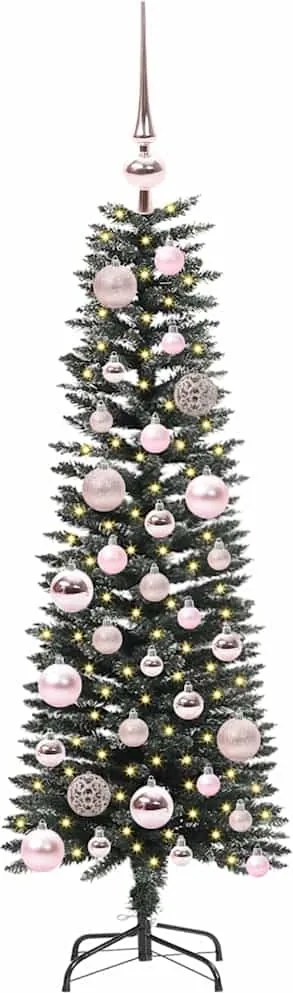 Umělý vánoční stromeček Zelená 120 cm PVC, plast a ocel 3395918
