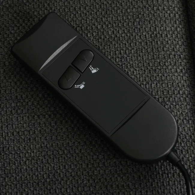 Polohovací křeslo šedé, elektrické TV-L8960 GREY2