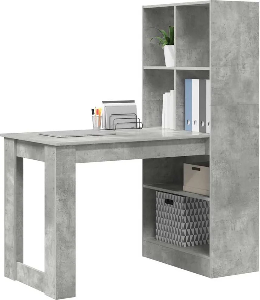 Stůl Betonově šedá Kompozitní dřevo 122 x 67 x 145 cm 3337260