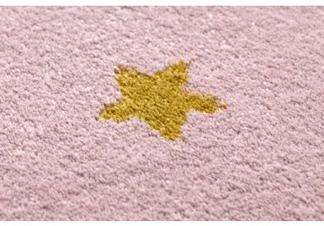 koberec PETIT SLON, HVĚZDY, růžový velikost 200x290 cm | krásné koberce cz