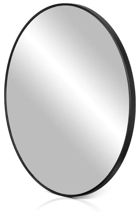 In-Design Zrcadlo RoundLine - černý matný rám, bez osvětlení Průměr zrcadla (mm): 1000