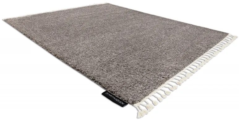 Dywany Łuszczów, Kusový koberec Berber 9000 brown, 80x150, hnědá, ložnice