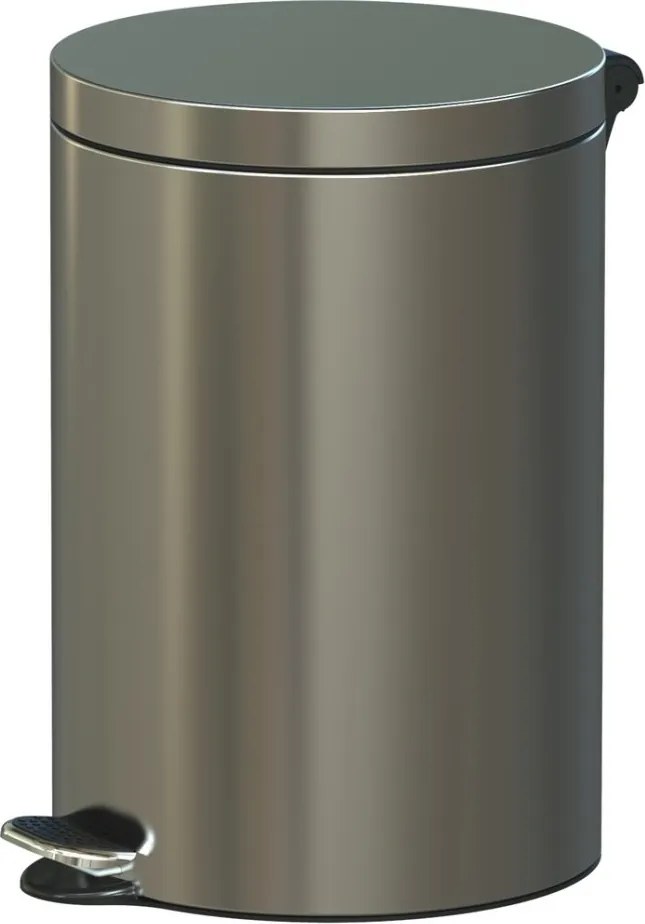 Odpadkový nášlapný koš EnpragFreedom Fresh 20l, matná nerezová ocel