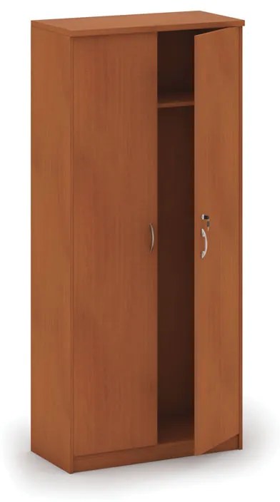 Šatní skříň s výsuvem MIRELLI, 800 x 400 x 1800 mm, třešeň