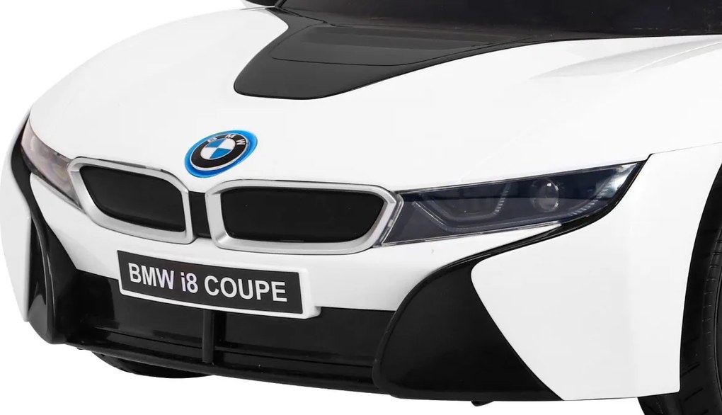 Ramiz Elektrické autíčko BMW i8 Lift bílé + dálkové ovládání