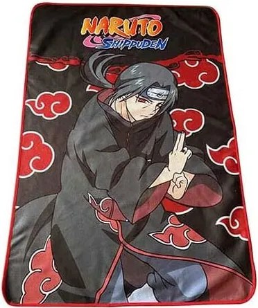 Naruto Shippuden Fleece Blanket Itachi 100 x 150 cm Vícebarevná