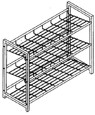Regál na boty (botník) Jotte
