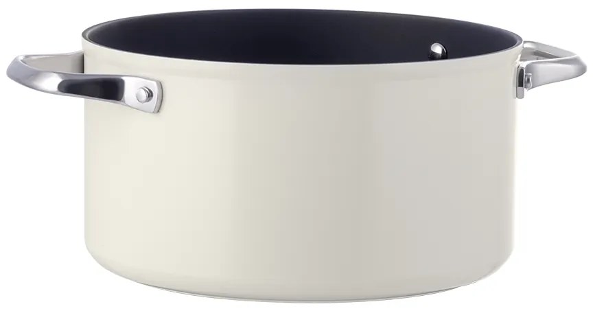 Hrnec s titanovým krémovým povrchem Ø 24 cm - Saturn Terra Lunasol - 601309