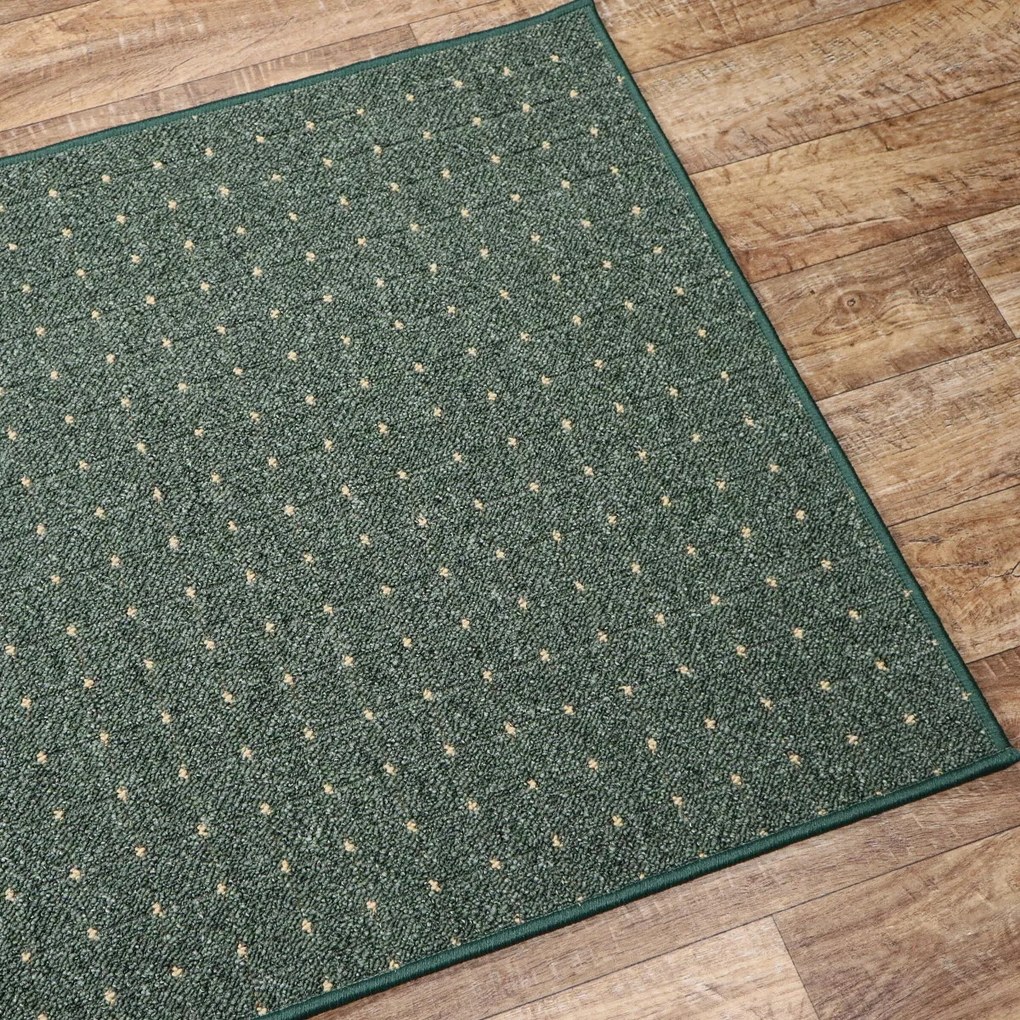 Condor Carpets, Kusový koberec Udinese zelený, 400x500, zelená, chodba / předsíň