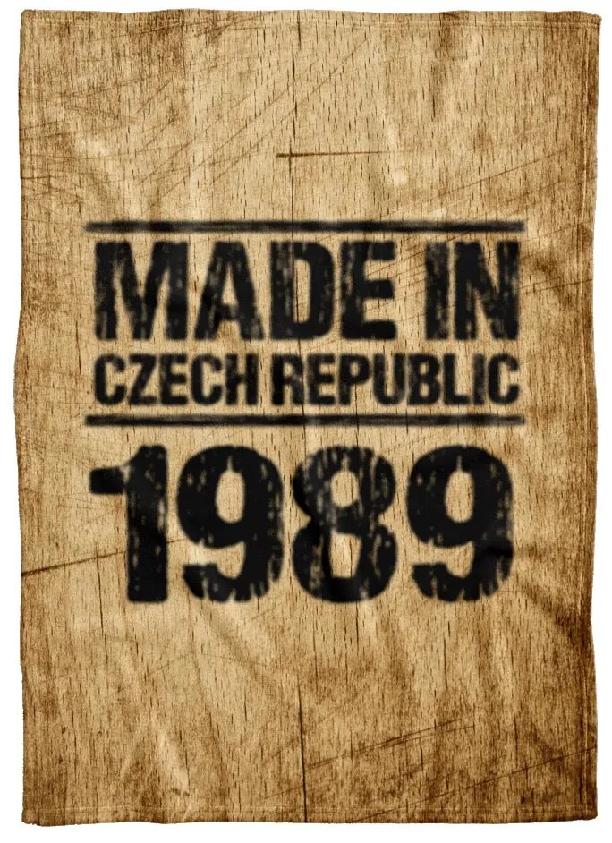 Deka Made In (rok: 1989, Podšití beránkem: NE)