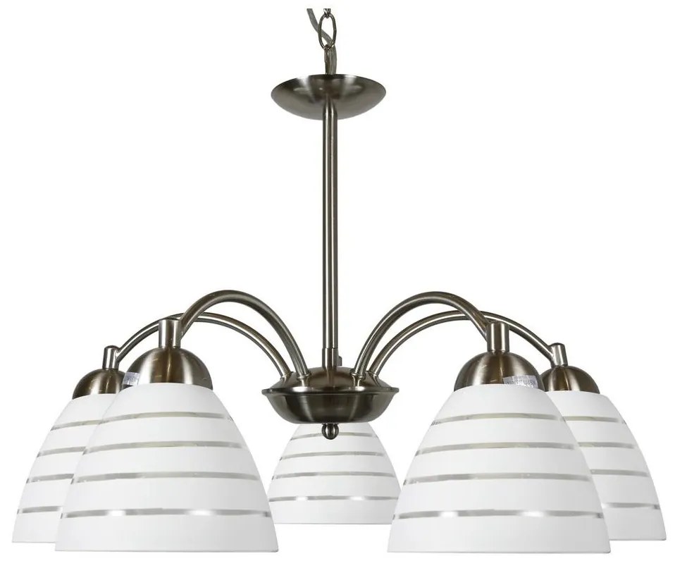 Candellux Lustr na řetězu ULI 5xE27/60W/230V CA0137