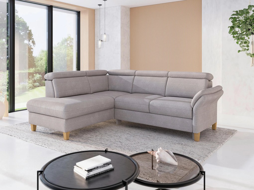 XXXLutz ROHOVÁ SEDAČKA, textil, barvy stříbra Sit & More - Sedací soupravy - 00014402572T