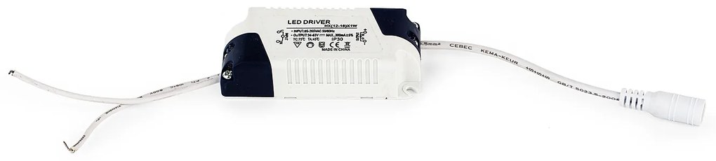 LED panel ČTVERCOVÝ BRGD0092 172x172x20mm vestavný - 12W - 230V - 860Lm - studená