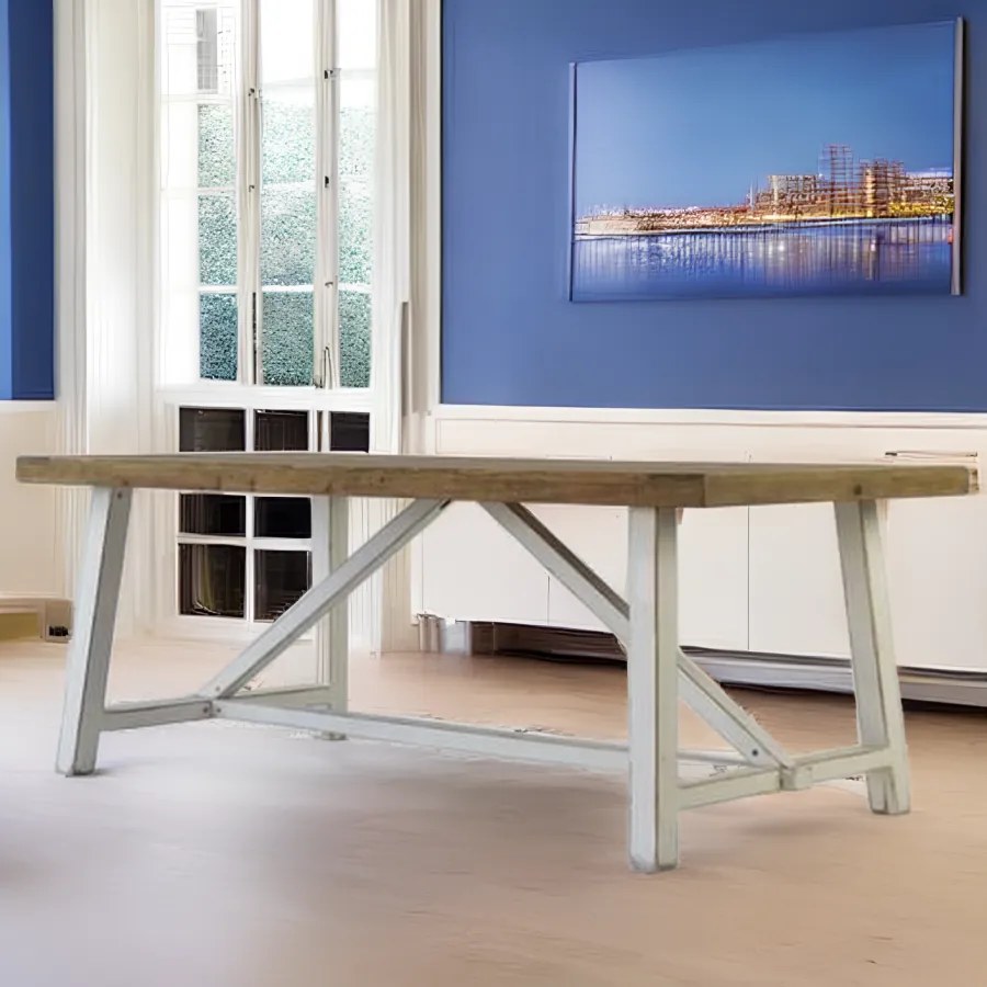 Stará Krása – Ruční výroba Jídelní stůl na z dubového a smrkového masivu 76 x 180 x 90 cm