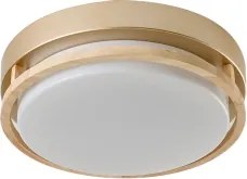 BRILAGI - Stropní svítidlo ORINO 2xE27/40W/230V pr. 27 cm zlatá/dub