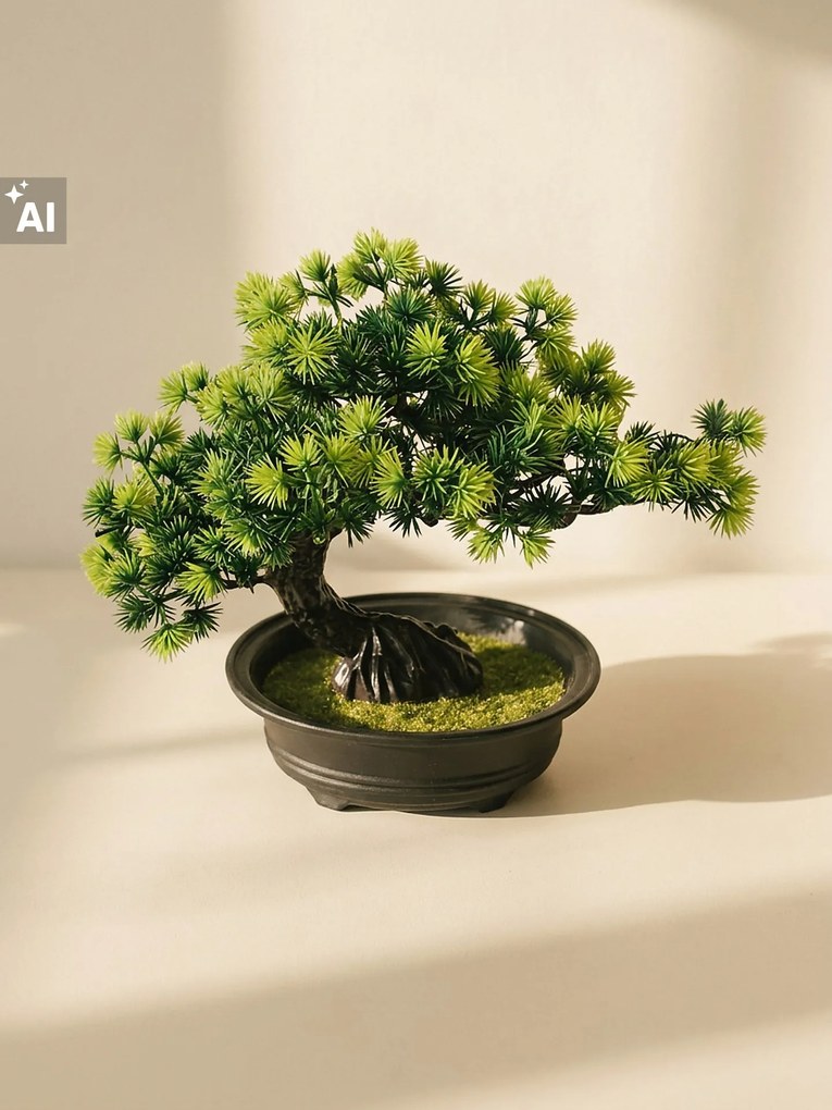 Sinsay - Dekorační rostlina bonsai v květináči - zelená