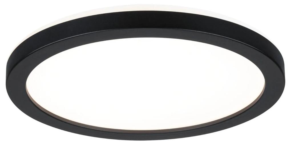 P 70997 LED Panel Atria Shine kruhové 190mm 3000K černá - PAULMANN