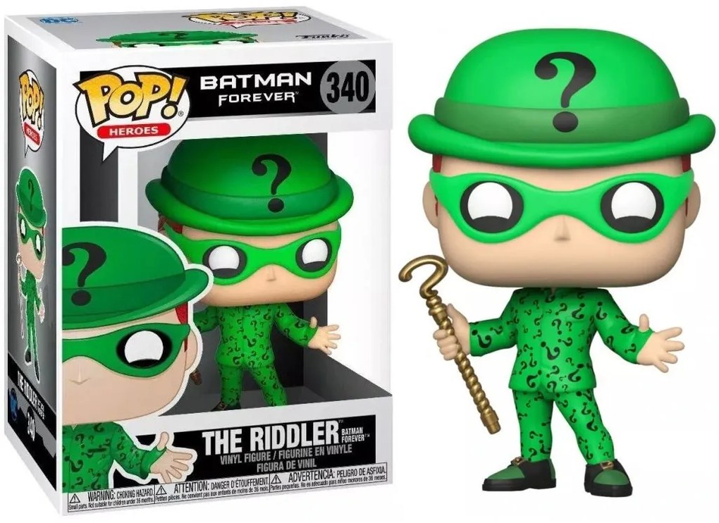 Funko pop! heroes batman forever riddler 340