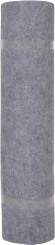 Koberec Šedá 1,2 x 20 m Polyester 331339