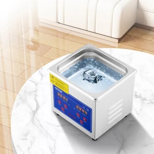 Ultrazvukový čistič 1,3 l Ultrazvukový čisticí stroj z nerezové oceli Digitální