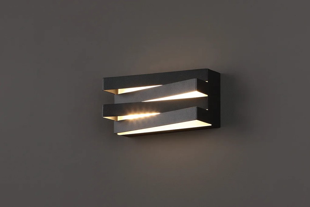 Nástěnné svítidlo Maxlight Araxa, černé, W0178