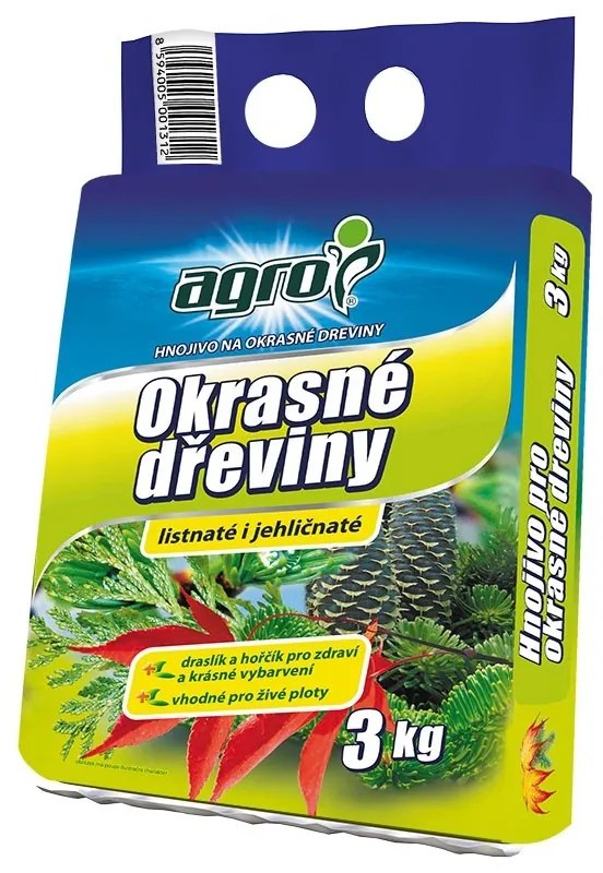 AGRO hnojivo pro okrasné dřeviny 3 kg