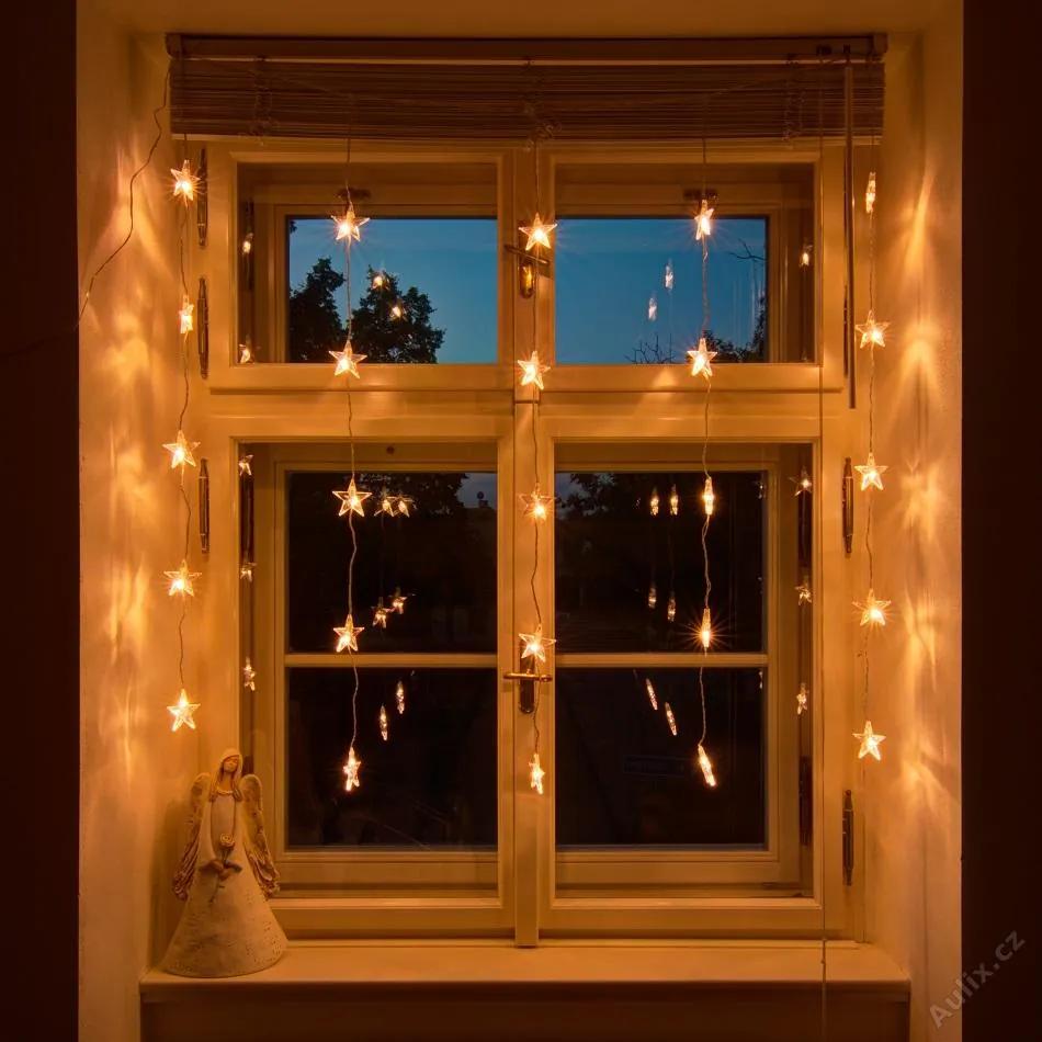 KZ SC01 Vánoční osvětlení do okna - hvězdičky