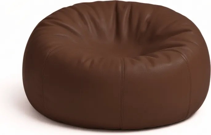 Sedací pytel velká koule tmavohnědá EMI