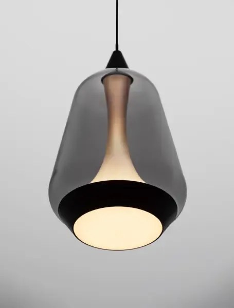 Minimalistický lustr Alish 1 Černá