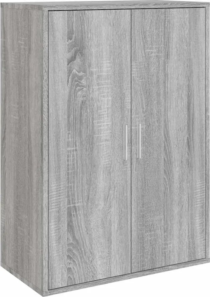 Příborníky 2 ks šedé sonoma 60 x 31 x 84 cm kompozitní dřevo 3276572
