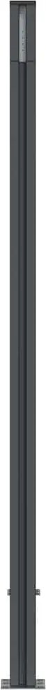 Plotový dílec hnědý 526 x 186 cm WPC 3282800