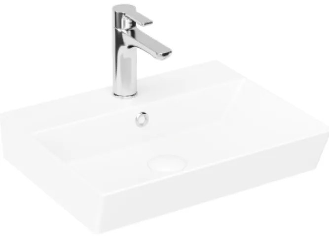 Kingsbath / Lavedo Tessera Black 60 koupelnová skříňka s umyvadlem