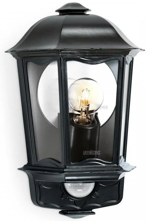 Nástěnná lampa steinel 644413 - venkovní senzorové nástěnné svítidlo l 190 s 1xe27/100w/230v ip44