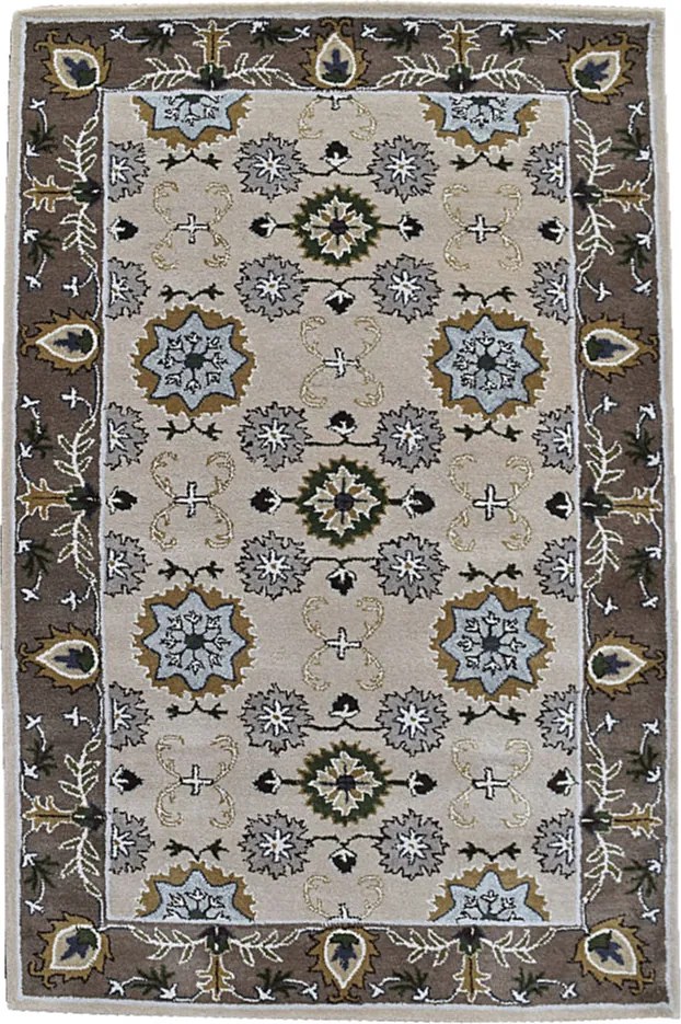 KUDOS Textiles Pvt. Ltd. Ručně všívaný vlněný koberec DOO-76 - 160x230 cm