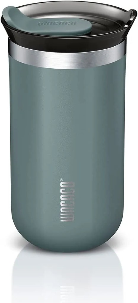 Wacaco cestovní termohrnek Octaroma Lungo -  Cadet Blue 300 ml
