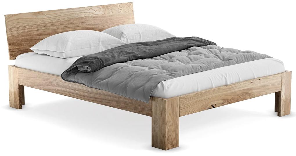 Dubová postel 160x200 cm Rosario