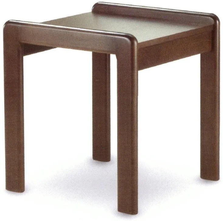 FAGUS Konferenční stolek Barbora S2 - S POLICÍ (d x v x hl): 50 x 55 x 50 cm