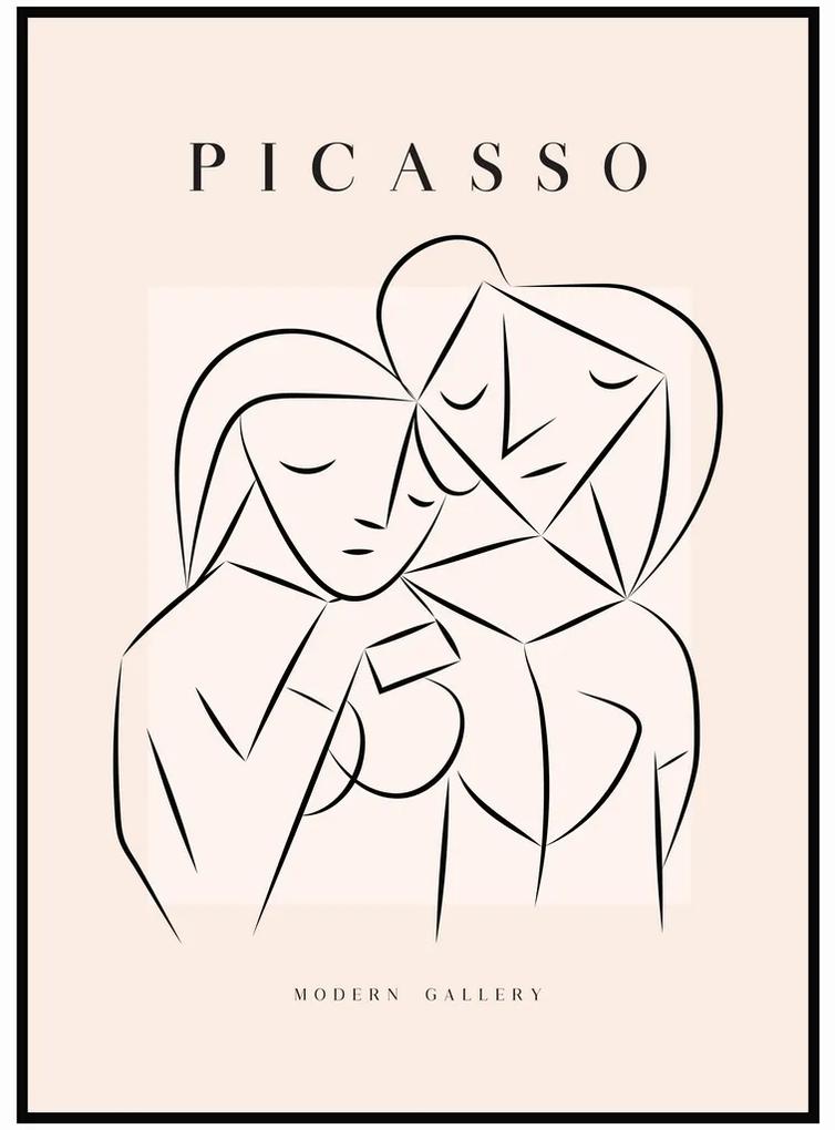 Pablo Picasso - Dvě dívky 30 x 40 cm