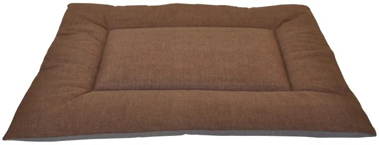Axin Trading Podložka pro pejska 120x80 cm Barva potahu: Hnědý melír