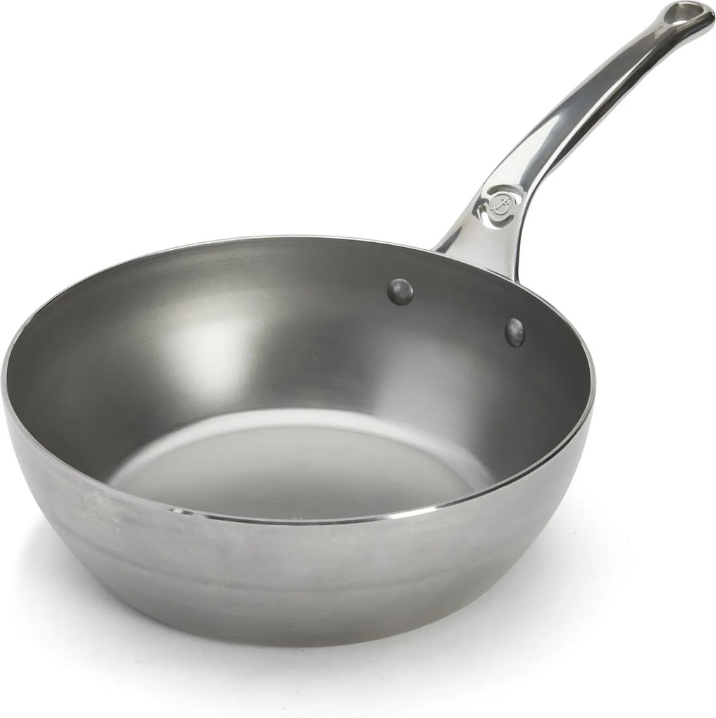 Ocelová hluboká pánev de Buyer MINERAL B PRO P.24cm 2,5l
