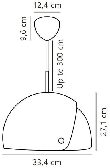 DFTP by Nordlux - Lustr na lanku s nastavitelným stínítkem ALIGN 1xE27/15W/230V